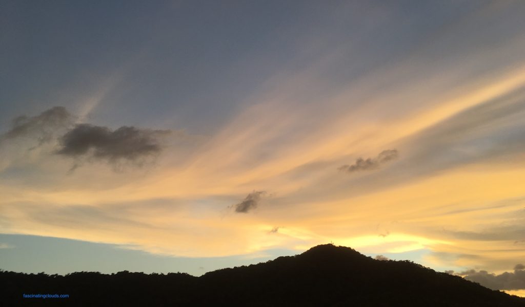 Fascinating Clouds Wispy cloud sunset | Fascinating Clouds